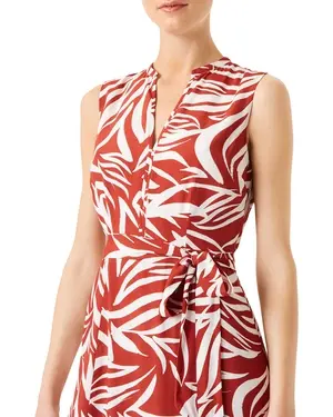 HOBBS LONDON Shelly Sleeveless Shirt Dress