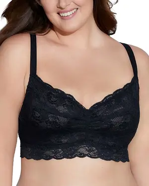 Cosabella Plus Never Say Never Sweetie Soft Bra Black