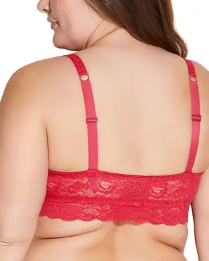 Cosabella Plus Never Say Never Sweetie Soft Bra - Mystic Red