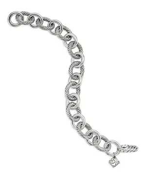 David Yurman Oval Link Chain Bracelet - Silver