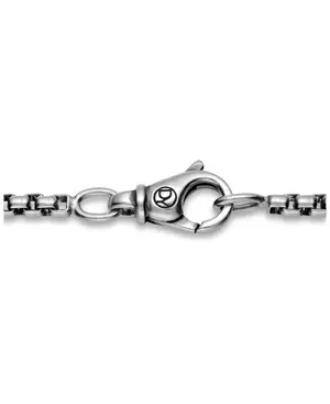 David Yurman Small Box Chain - Silver