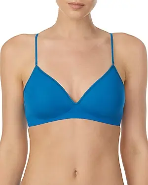 ON GOSSAMER Next To Nothing Microfiber Wireless T-shirt Bra Saphhire Blue