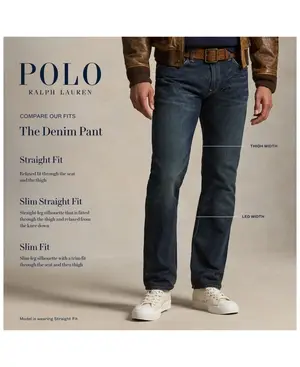 Polo Ralph Lauren Sullivan Slim Fit Jeans - Black