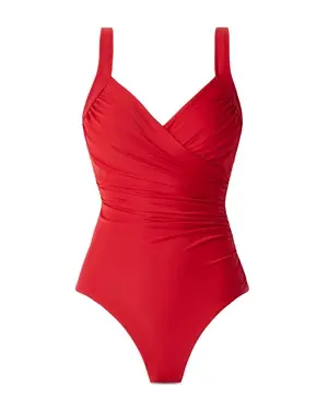 Miraclesuit Dd Cup Sanibel One Piece Swimsuit - Cayenne Red
