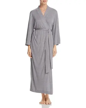 Natori Shangri La Knit Robe - Heather Gray