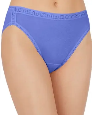 ON GOSSAMER Mesh High-cut Briefs Bajaj Blue