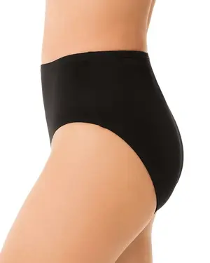 Miraclesuit Solid High-waisted Bikini Bottom - Black