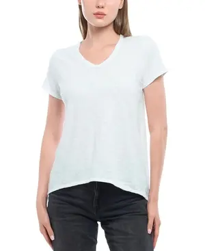 Wilt Wilt High/Low Shrunken Boyfriend Tee White