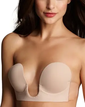Fashion Forms Backless U-plunge Strapless Bra - Nude