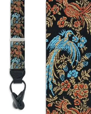 Trafalgar Birds Of Prosperity Silk Brace - Black