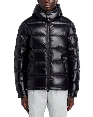 Moncler Maya Down Puffer Jacket - Black