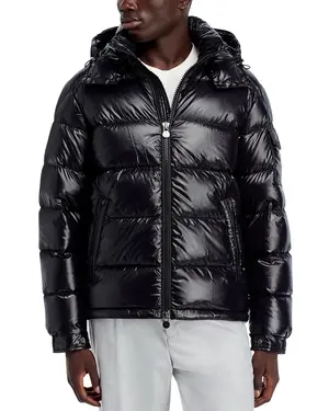 Moncler Maya Down Puffer Jacket - Black