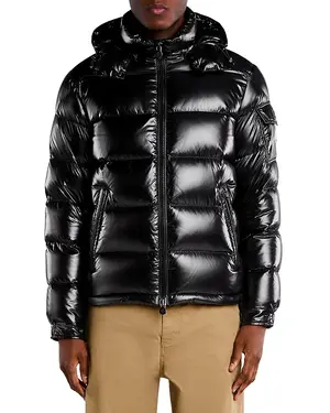 Moncler Maya Down Puffer Jacket - Black