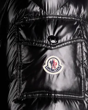 Moncler Maya Down Puffer Jacket - Black