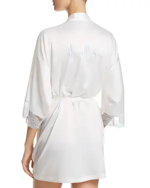 IN BLOOM BY JONQUIL The Mrs. Wrap Robe - Ivory
