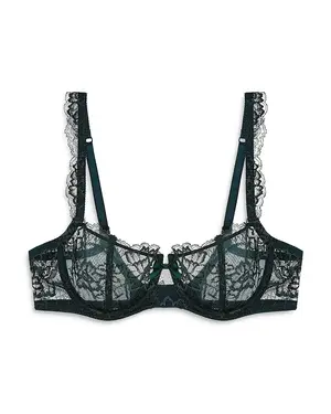 JOURNELLE Isabel Balconette Bra Emerald