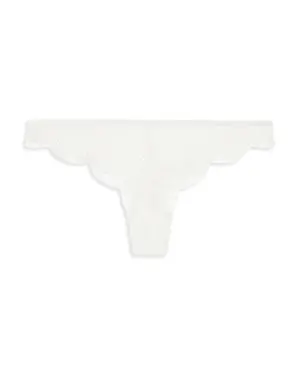 Simone Perele Karma Lace Tanga Panty - Ivory