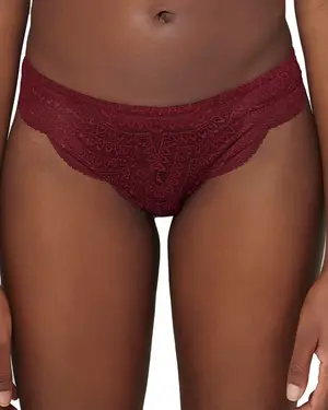 Simone Perele Karma Lace Tanga Panty Spinel Red