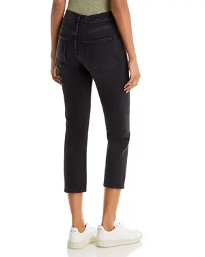AGOLDE Riley High-rise Cropped Straight Jeans