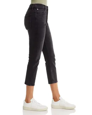 AGOLDE Riley High-rise Cropped Straight Jeans