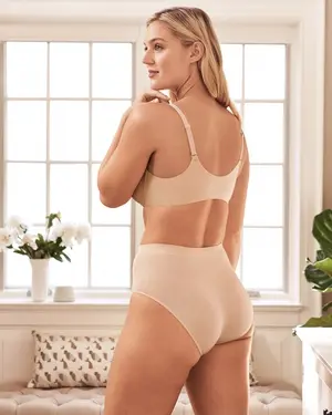 Wacoal Full Figure Perfect Primer Front Close Underwire Bra - Sand