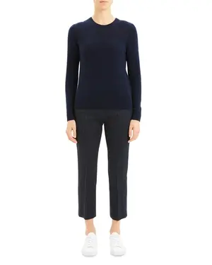 Theory Featherweight Cashmere Sweater - Deep Navy