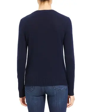 Theory Featherweight Cashmere Sweater - Deep Navy