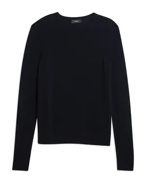 Theory Featherweight Cashmere Sweater - Deep Navy