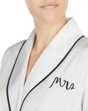 Kate Spade New York Mrs. Bridal Robe - Off White