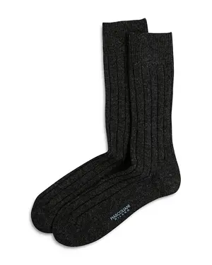 Marcoliani Ribbed Socks For Men
