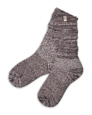 UGG Rib Knit Crew Socks - Nightfall