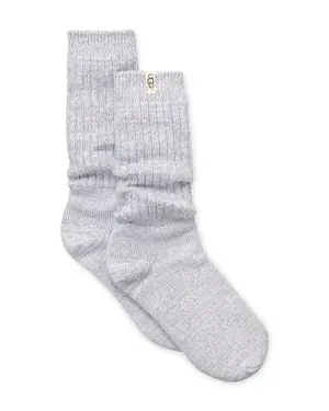 UGG Rib Knit Crew Socks Seal