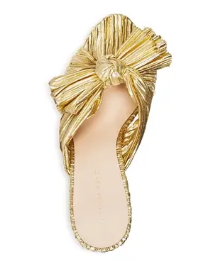 LOEFFLER RANDALL Penny Pleated High Heel Sandals