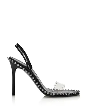 Alexander Wang Nova Slingback High Heel Sandals