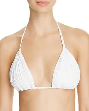 PQ SWIM Isla Triangle Bikini Top - Waterlily