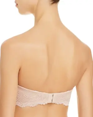 ON GOSSAMER Beautifully Basic Strapless Multi-way Bra - Champagne