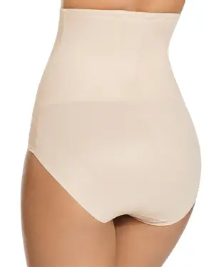 TC FINE INTIMATES Back Magic High-waist Briefs - Warm Beige