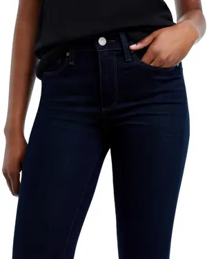 Paige Hoxton High-rise Ankle Skinny Jeans - Mona