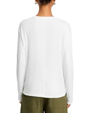 Rag & Bone Hudson Long-sleeve Tee - White