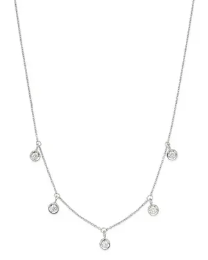 Roberto Coin 18k Diamonds The Inch Necklace - White Gold