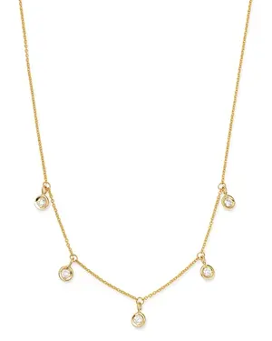 Roberto Coin 18k Yellow Diamonds The Inch Necklace - Gold