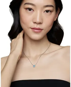 David Yurman Chatelaine Pendant Necklace - Blue