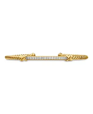 David Yurman Petite Helena Wrap Bracelet - Yellow Gold