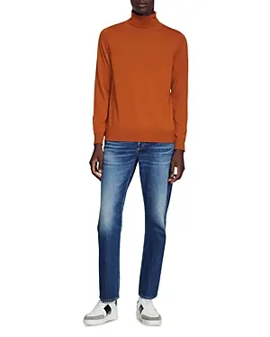 Sandro Slim Fit Turtleneck Sweater