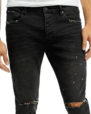 PURPLE BRAND P001-bos Slim Fit Jeans