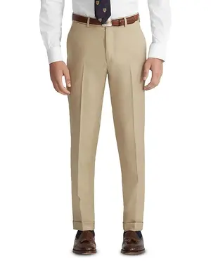 Polo Ralph Lauren Slim Fit Wool Twill Trousers - Tan