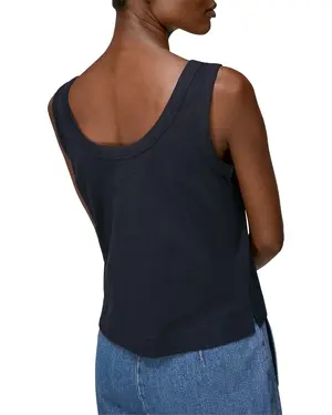 Whistles Reversible Button Tank Top