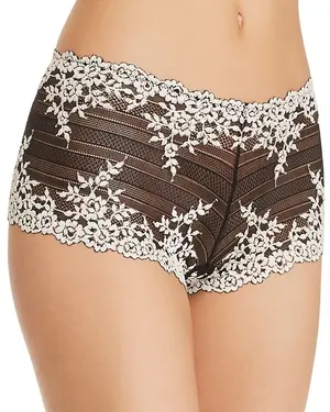 Wacoal Embrace Lace Boyshorts - Black