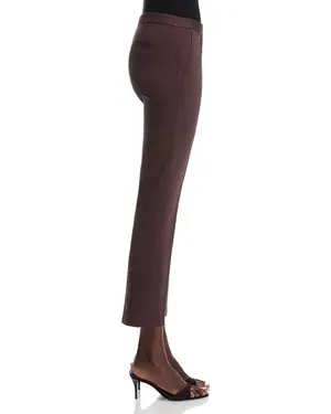 Kobi Halperin Alexandra Slim Ankle Pants - Chocolate