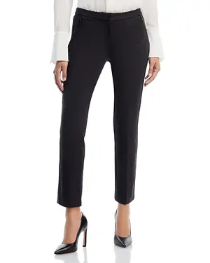 Kobi Halperin Alexandra Slim Ankle Pants - Dark Grey Melange
